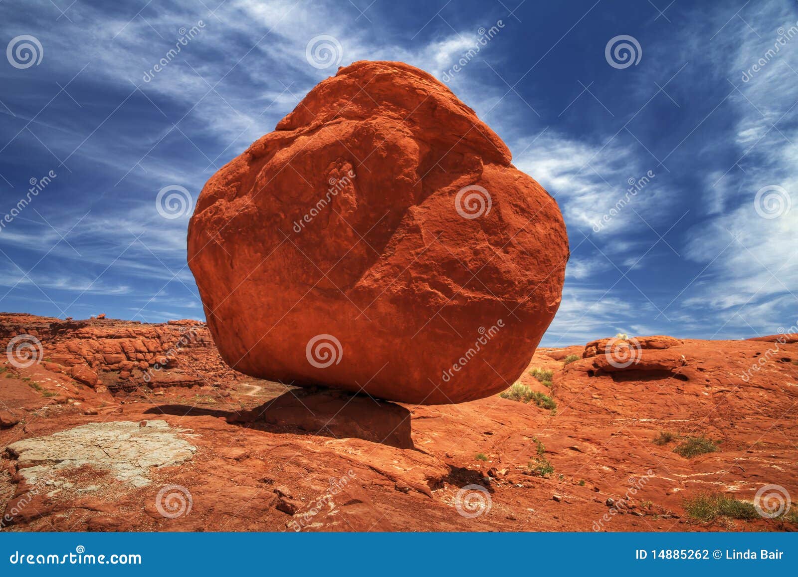 Balanced Rock At Sunset. Arches National Park Royalty-Free Stock Photo ...