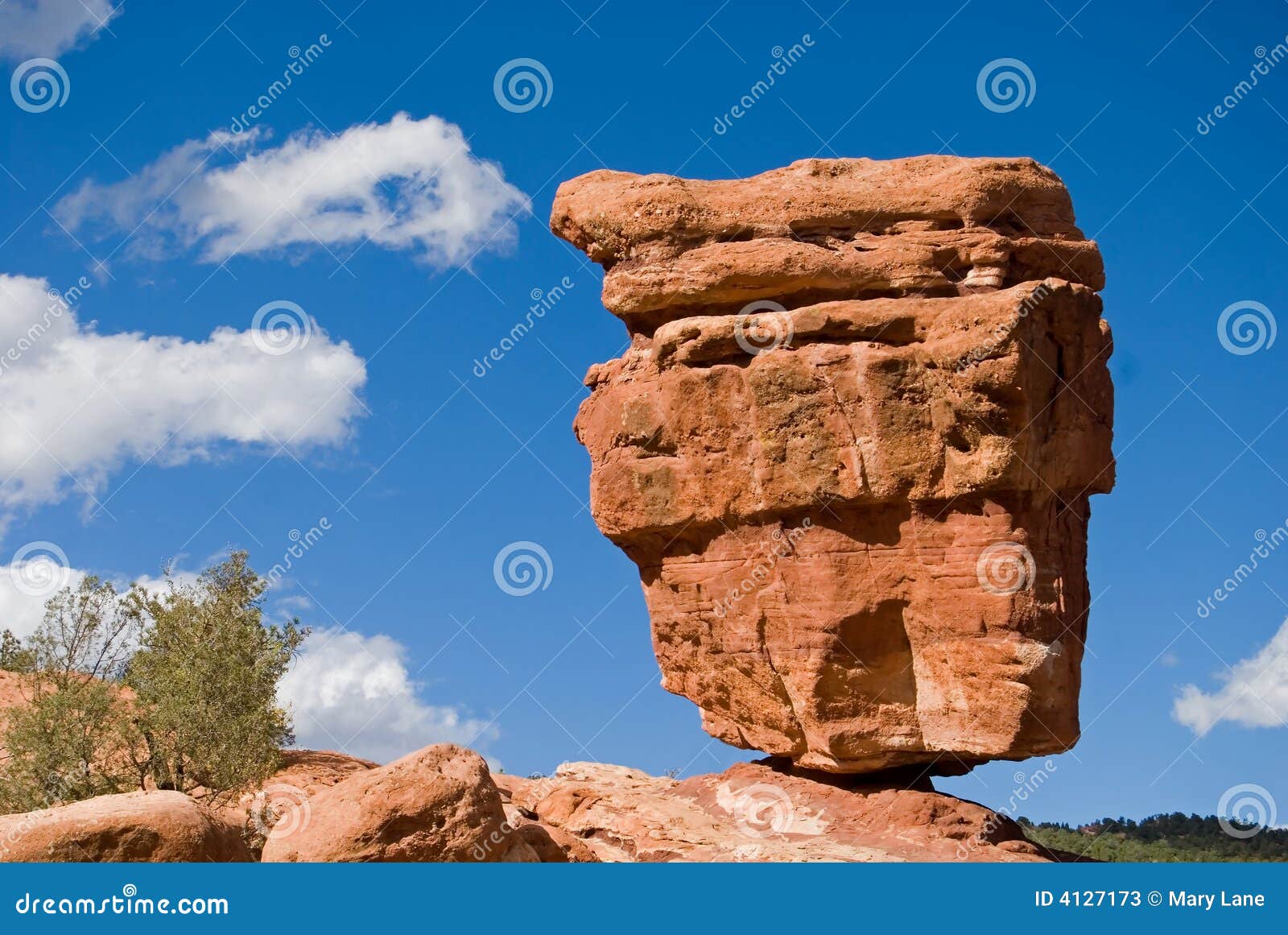 Balanced Rock At Sunset. Arches National Park Royalty-Free Stock Photo ...