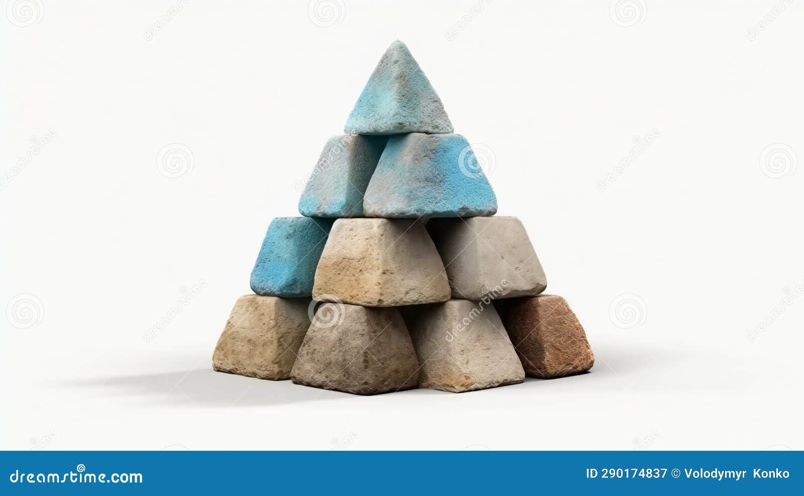 Balanced Rock Formations Created by Stacking Rocks. Generative Ai Stock ...