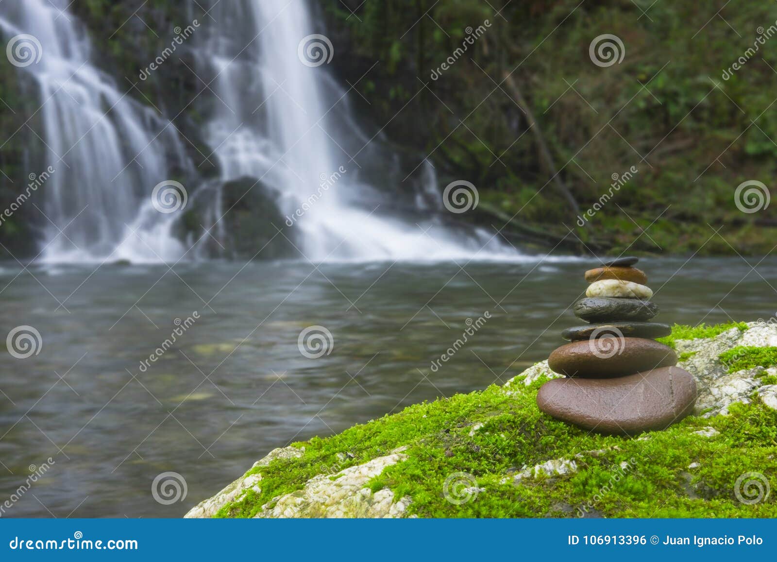 Balanced Rock Zen Stack stock photo. Image of natural - 106913396