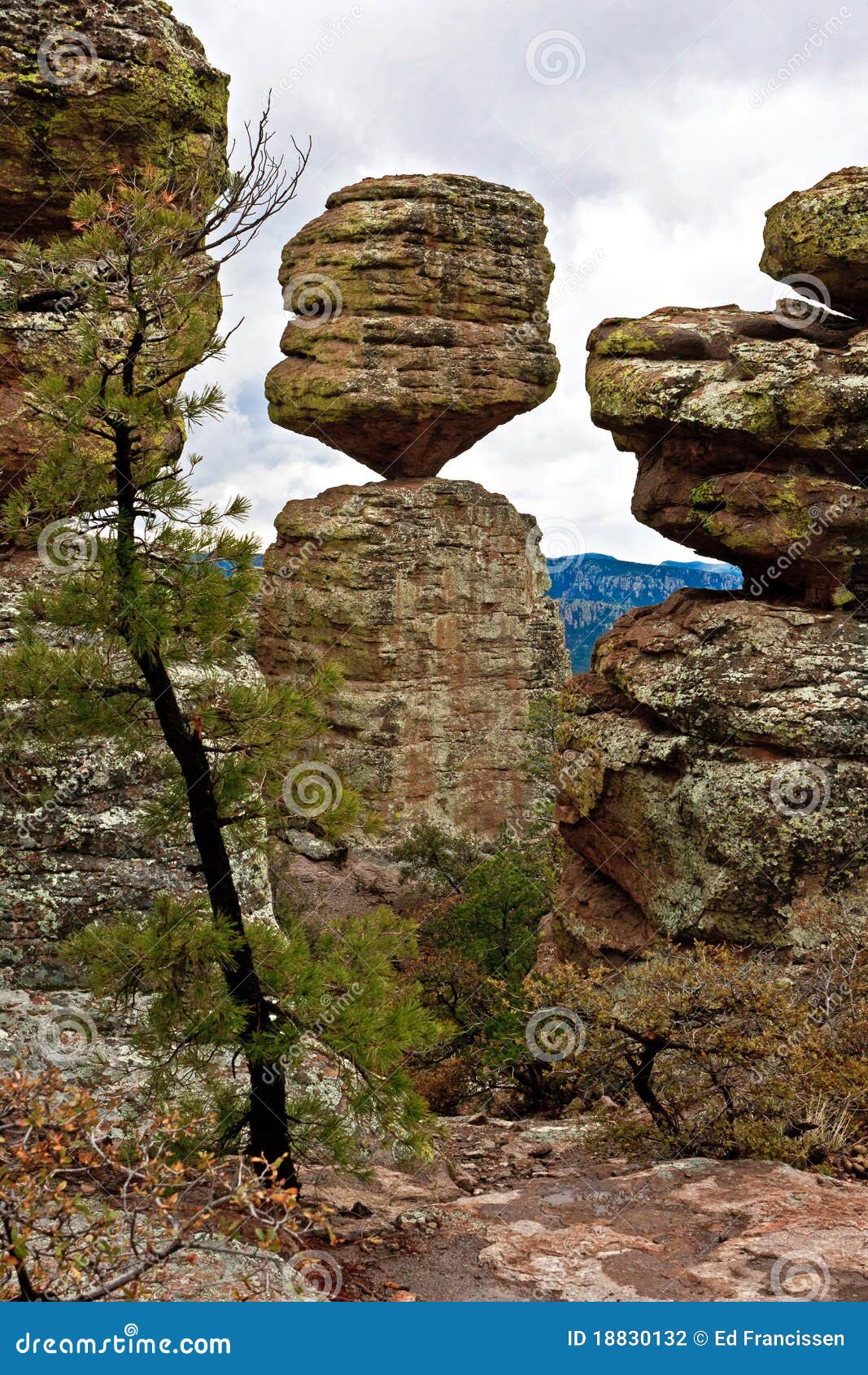 Balanced rocks stock photo. Image of solid, monument - 18830132