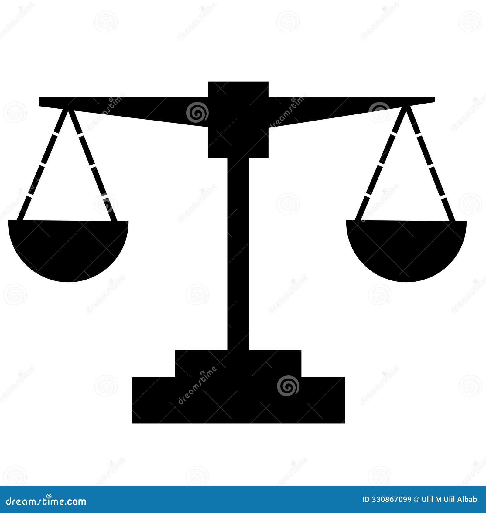 Silhouette Balance Vector Illustration | CartoonDealer.com #327762470