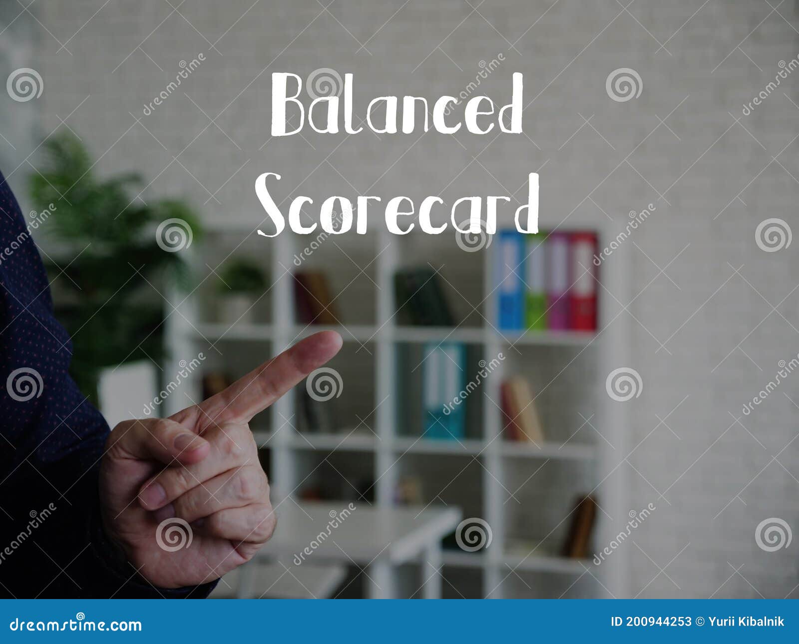 Balanced Scorecard Phrase on the Sheet Stock Image - Image of student ...