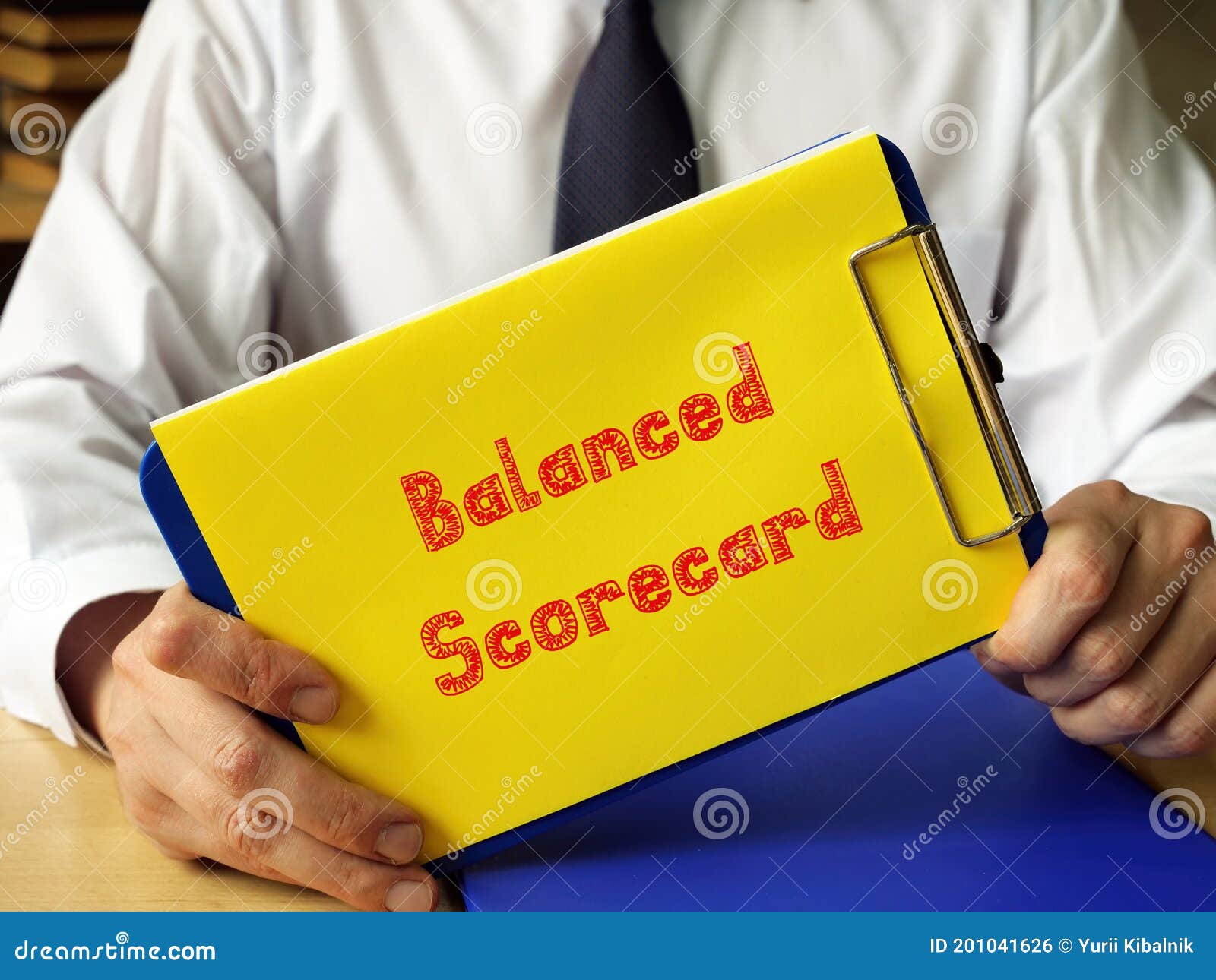 Balanced Scorecard Sign on the Piece of Paper Stock Photo - Image of ...