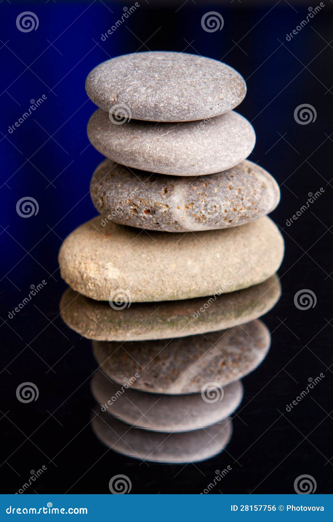 Balanced stones stock photo. Image of mind, shore, lake - 28157756