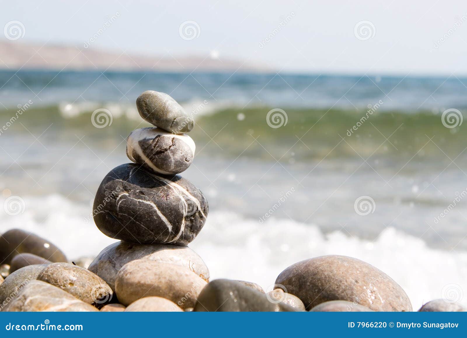Balanced stones stock photo. Image of heap, relax, nature - 7966220