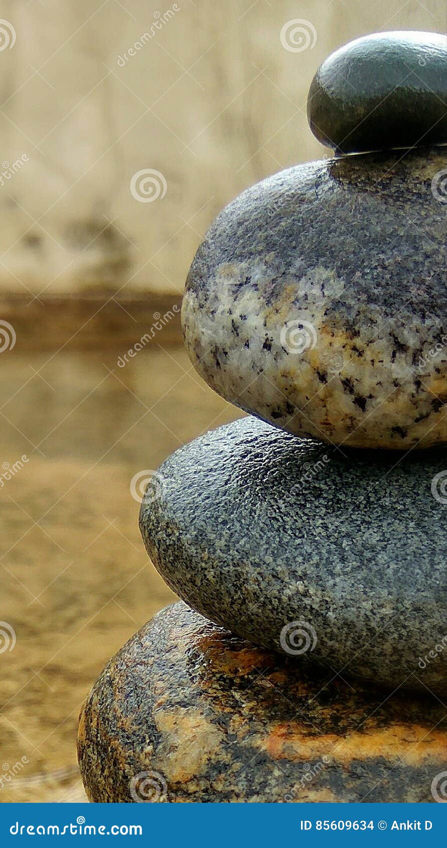 Balanced stones stock photo. Image of water, stones, collection - 85609634