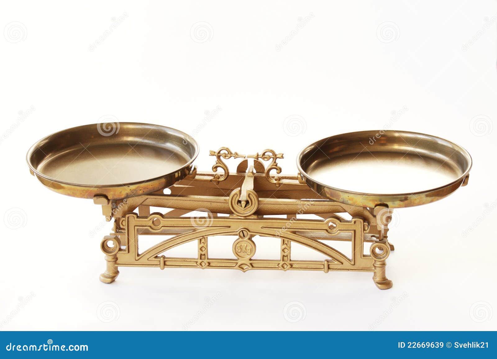 Balanced weight scales stock image. Image of balance - 22669639