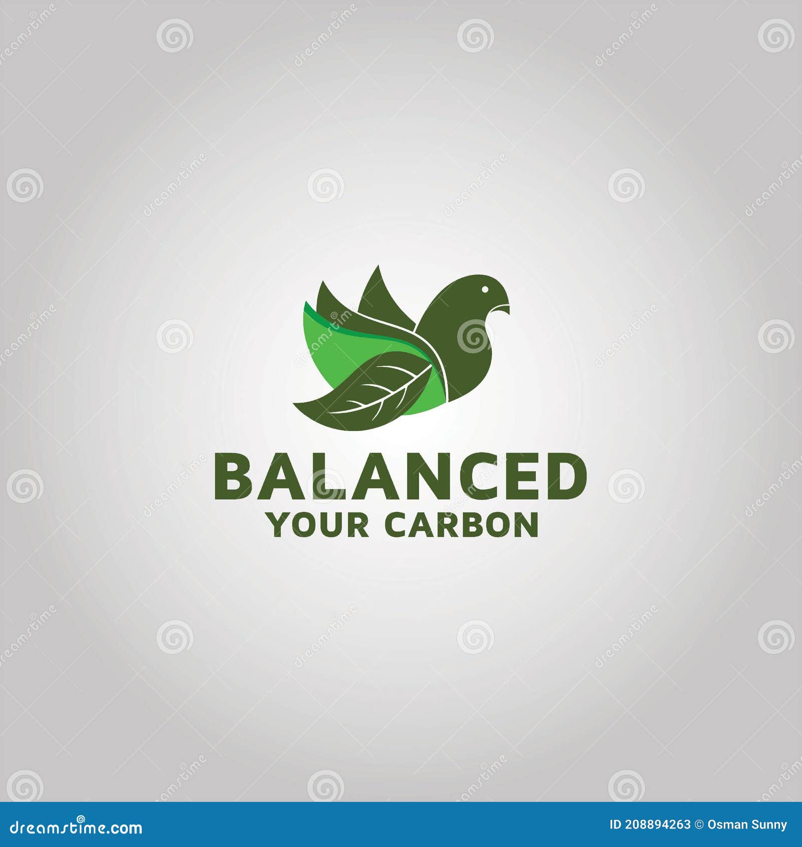 Balanced Your Carbon Logo Design Idea and Inspiration Editorial Stock ...