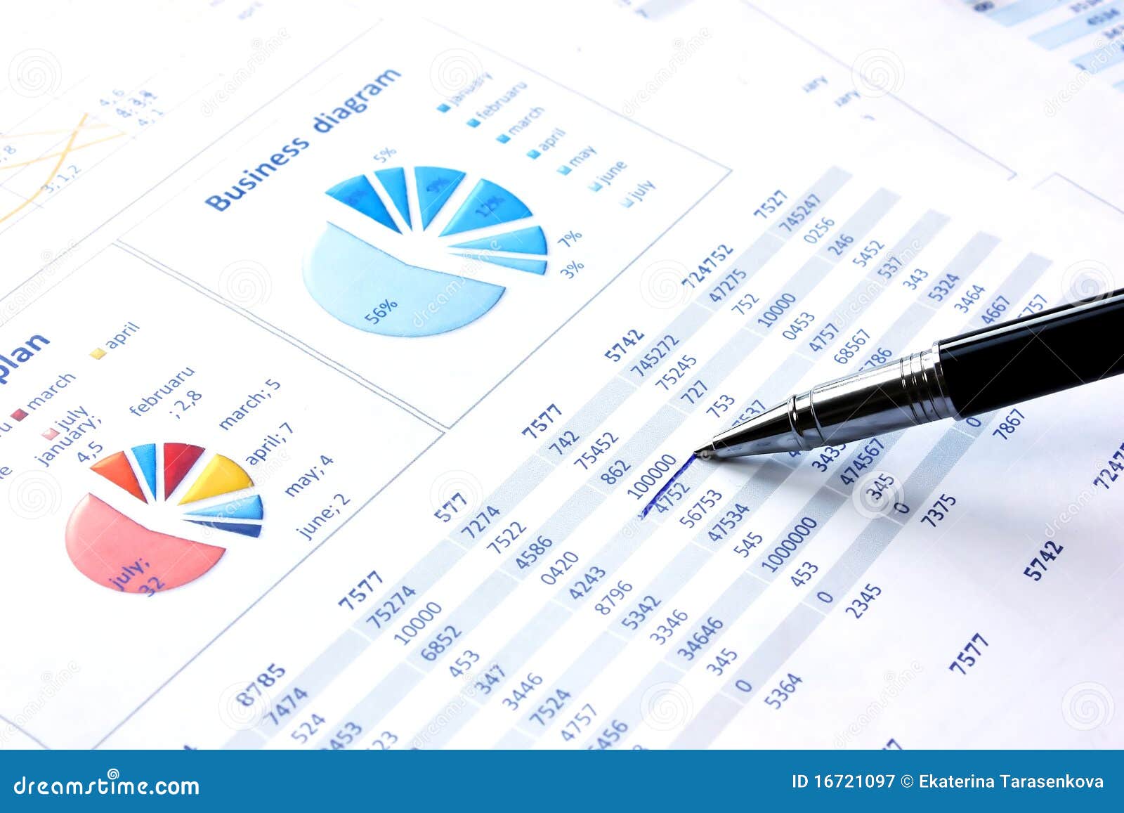 Balancing the Accounts stock image. Image of debt, data - 16721097