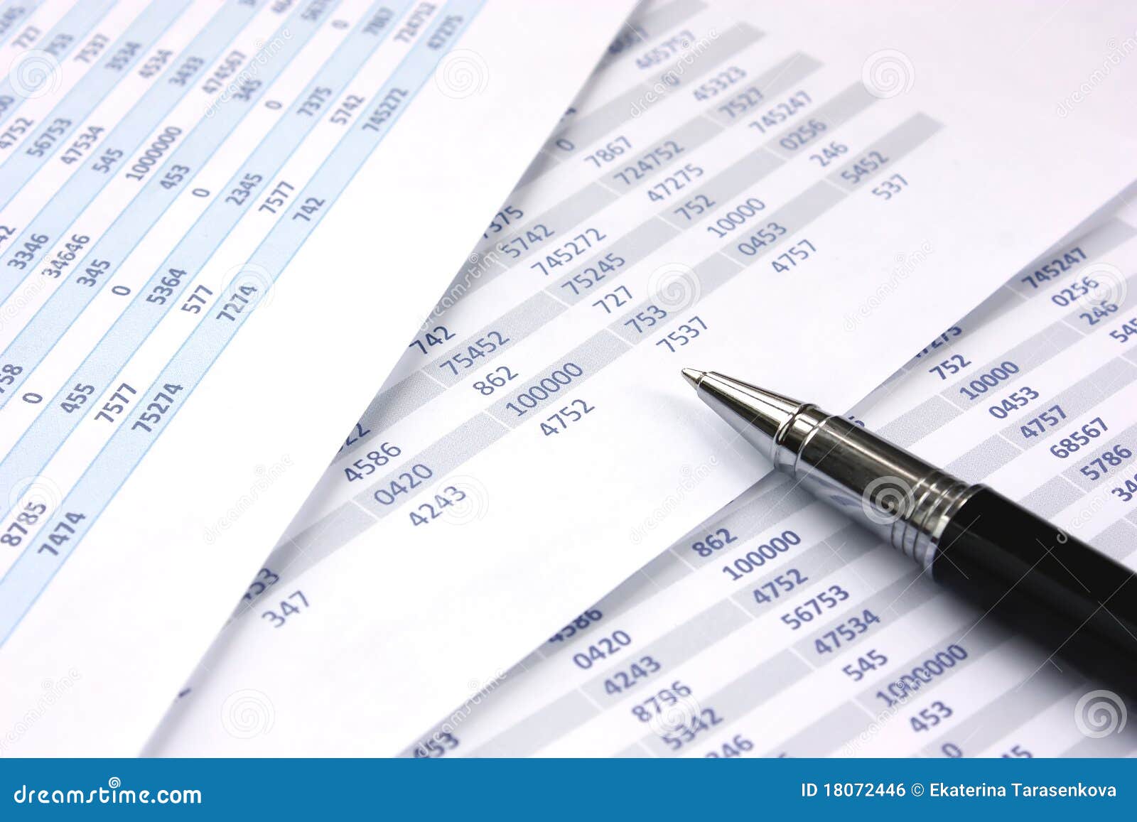 Balancing the Accounts stock photo. Image of note, sale - 18072446