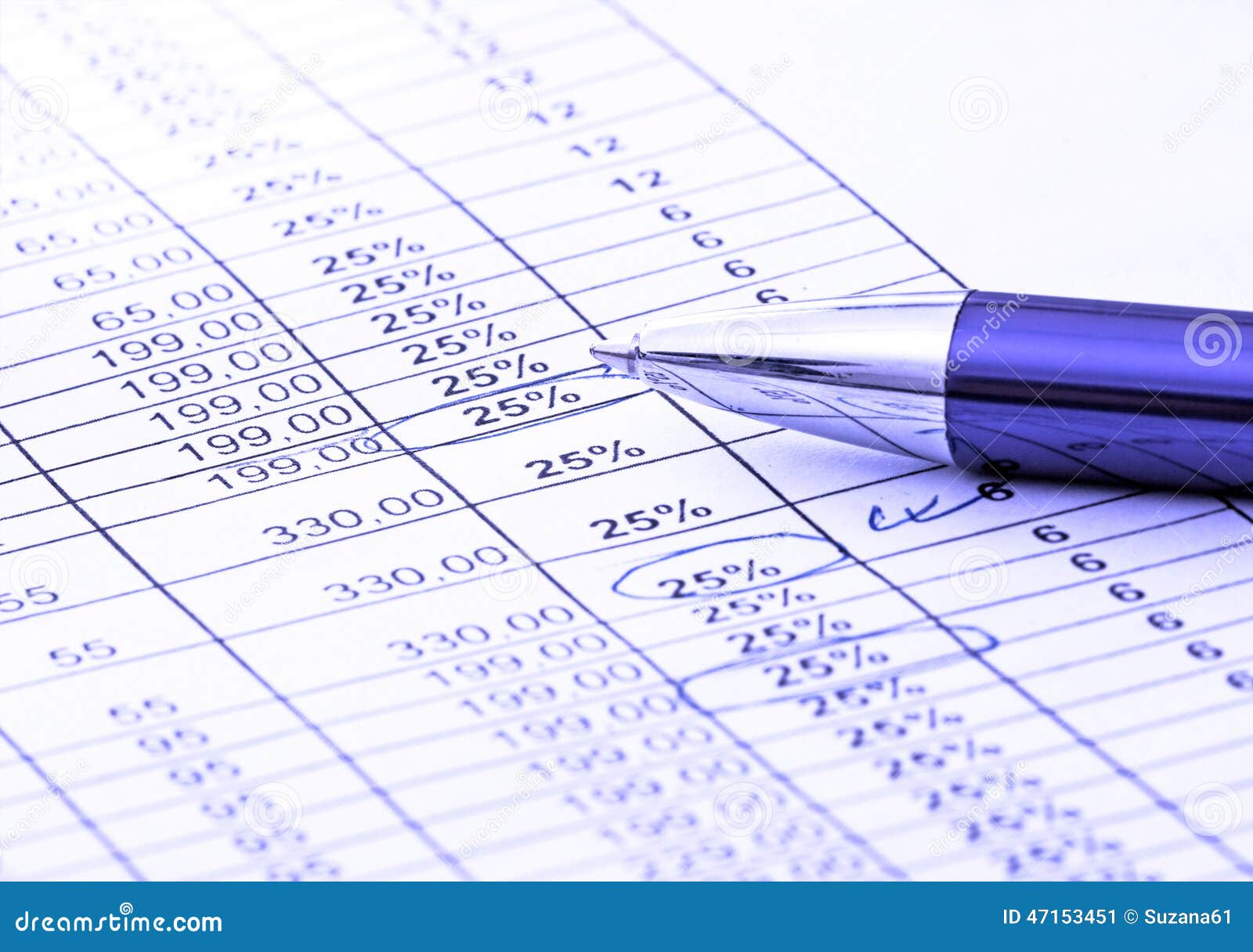 Balancing the accounts stock image. Image of market, spreadsheet - 47153451