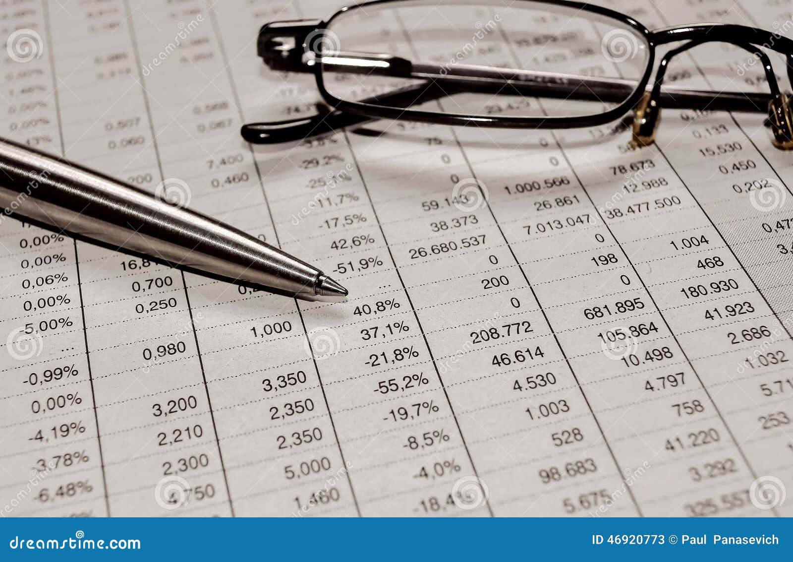 Balancing the Accounts stock image. Image of number, finances - 46920773