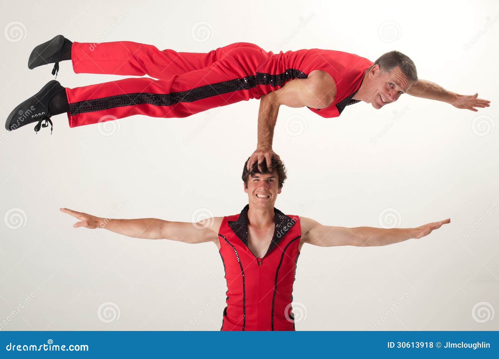 Balancing acrobat stock photo. Image of action, circus - 30613918