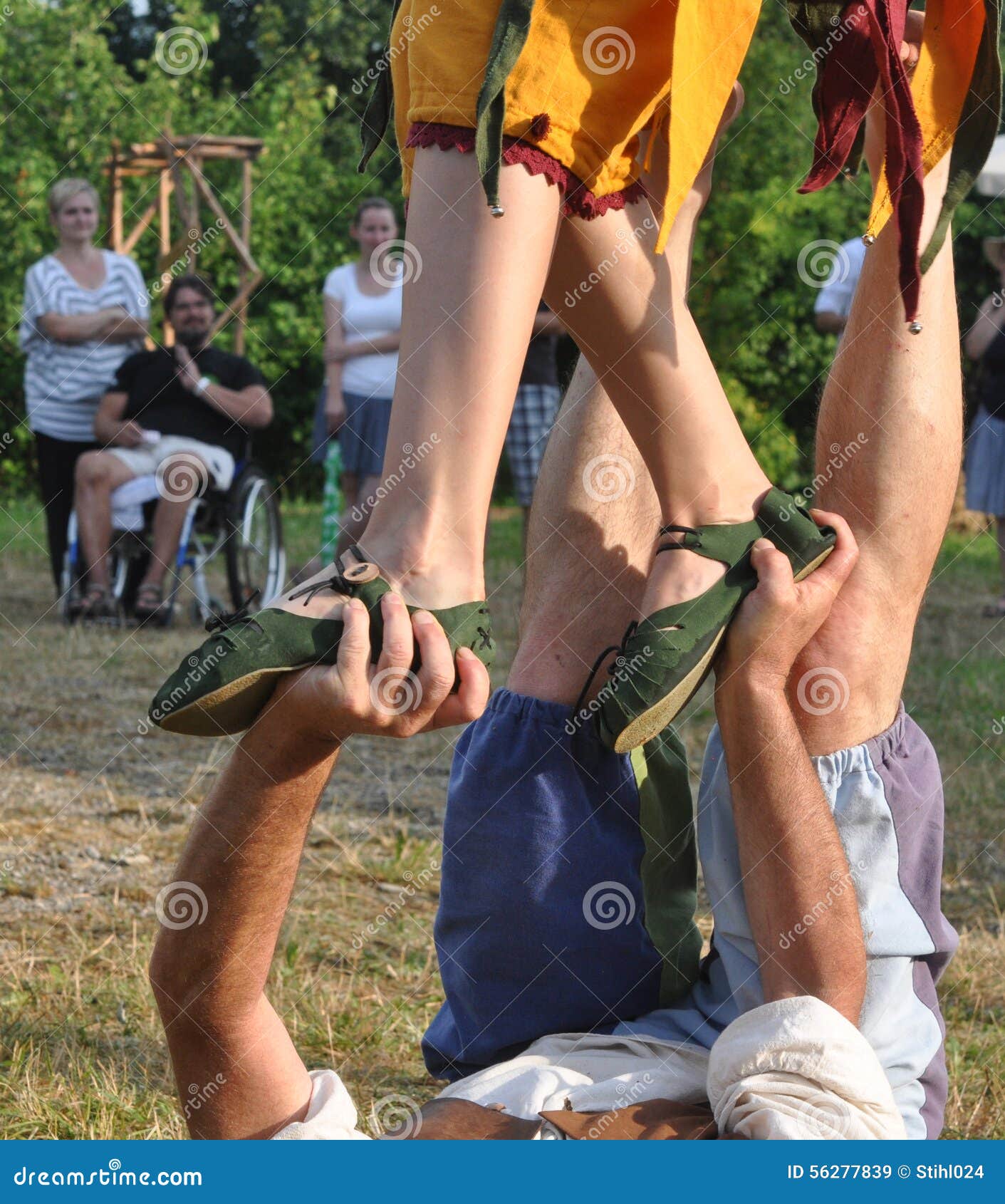 Balancing act editorial stock image. Image of tower, hands - 56277839