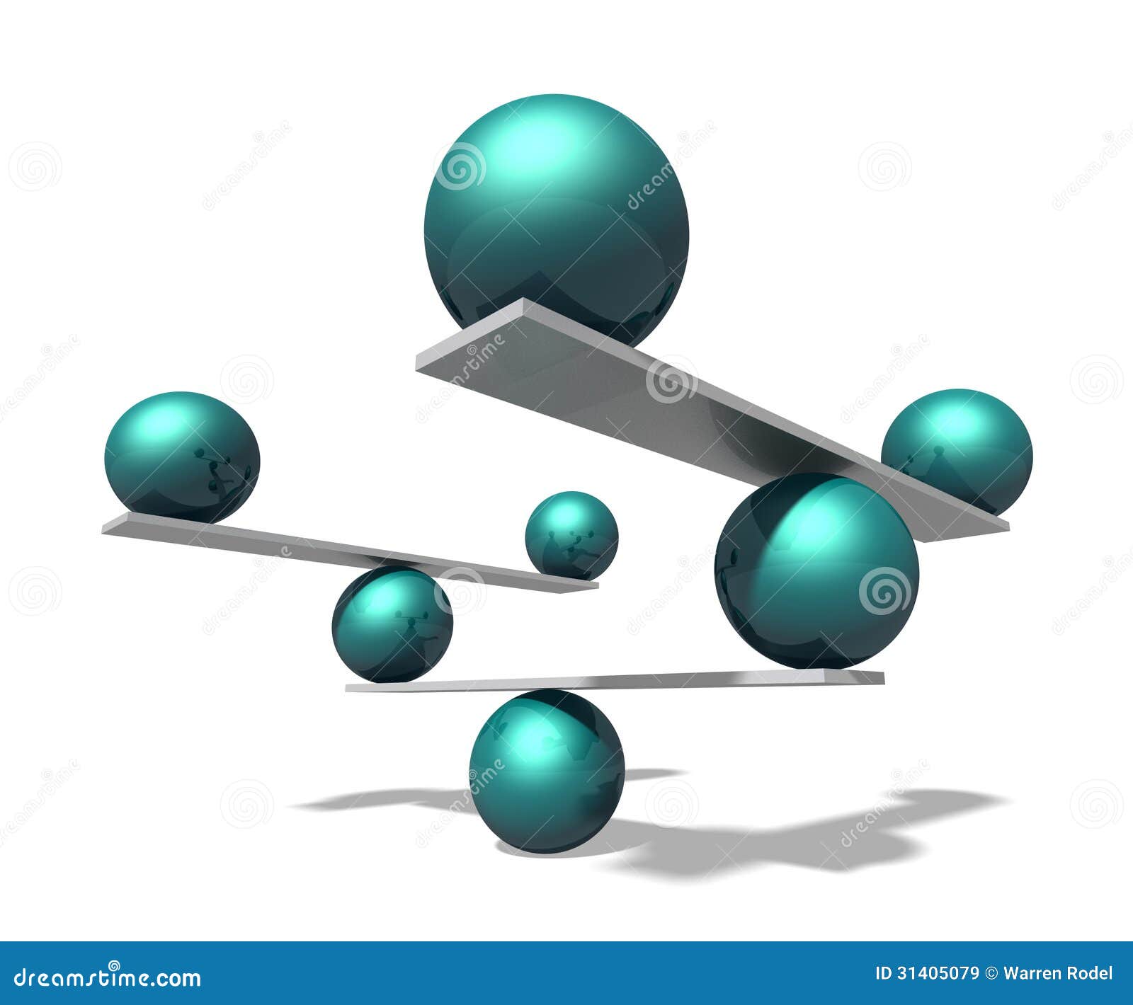 Balancing balls stock illustration. Illustration of control - 31405079