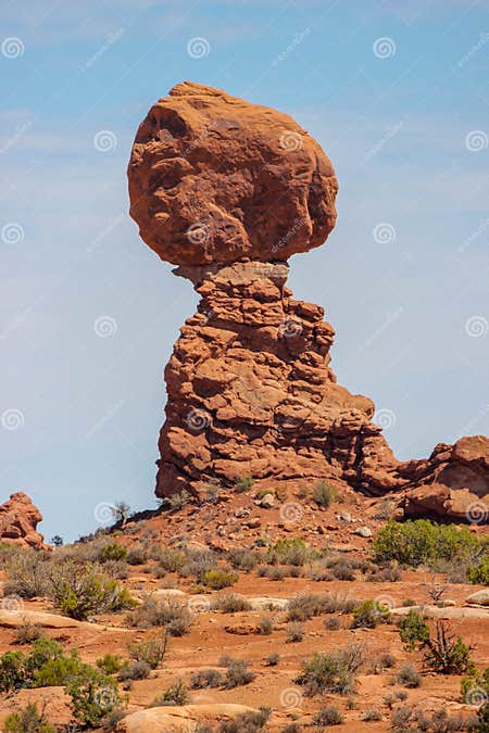 Balancing Boulder stock photo. Image of summer, stone - 31647430