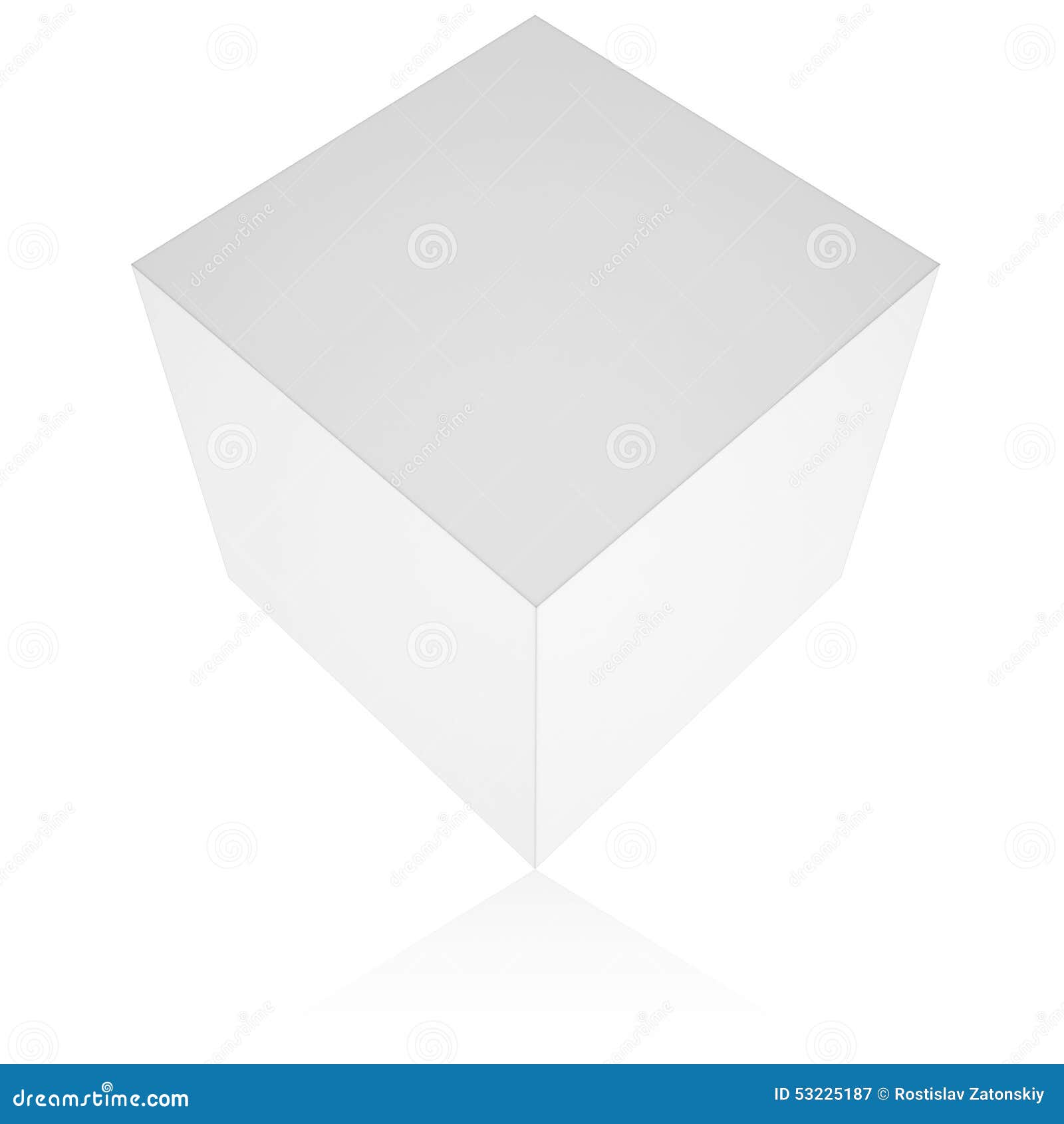 Balancing 3d Cube for Design Stock Image - Image of modern, origami ...