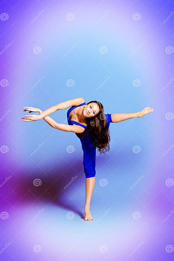 Balancing stock image. Image of expressive, dance, elegance - 39067779