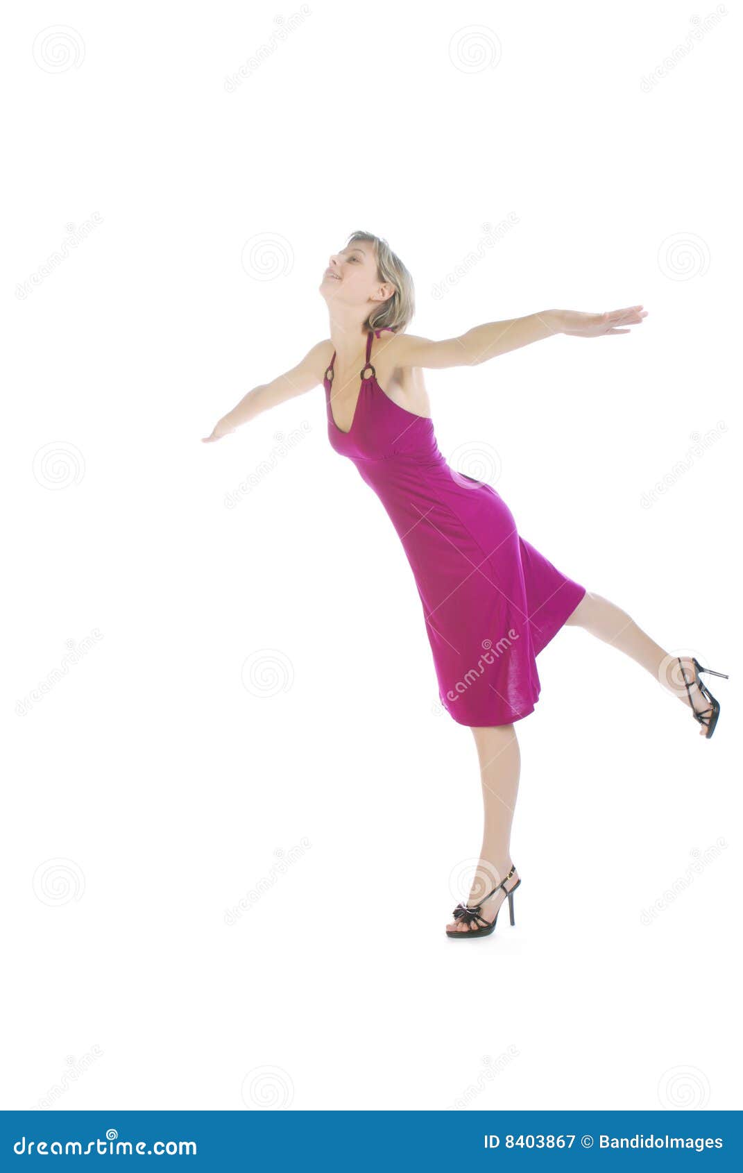 Balancing Girl Picture. Image: 8403867