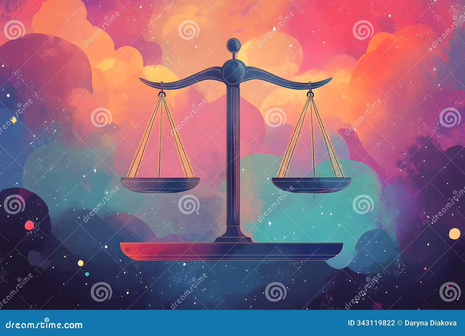 Balancing Justice and Equality: Global Fight for Fairness Stock ...