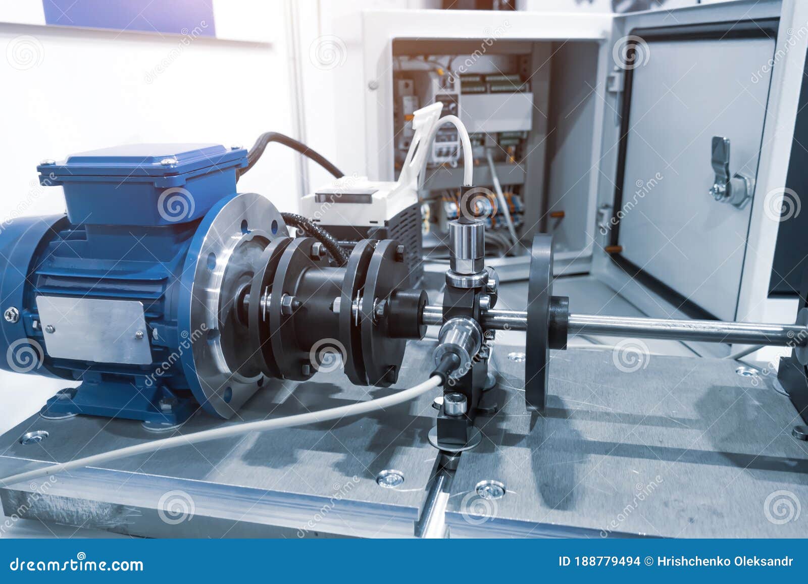 Balancing Machines. Flexible Plate Coupling Stock Photo - Image of ...