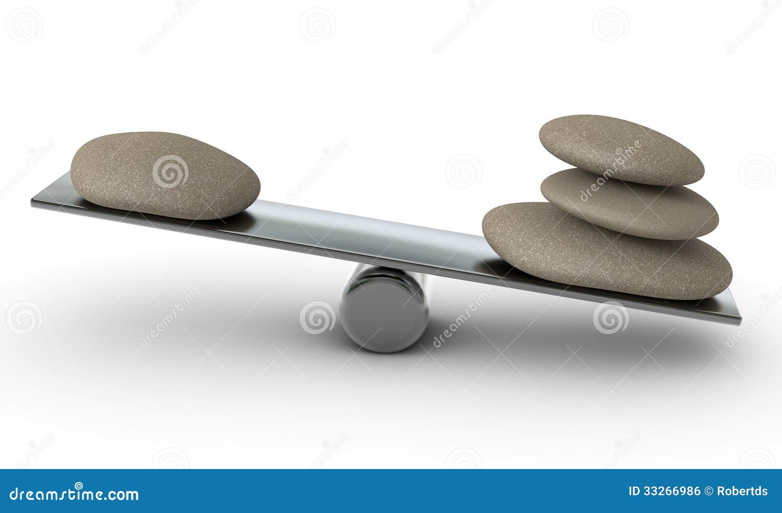 Balancing pebble stones stock illustration. Illustration of monochrome ...