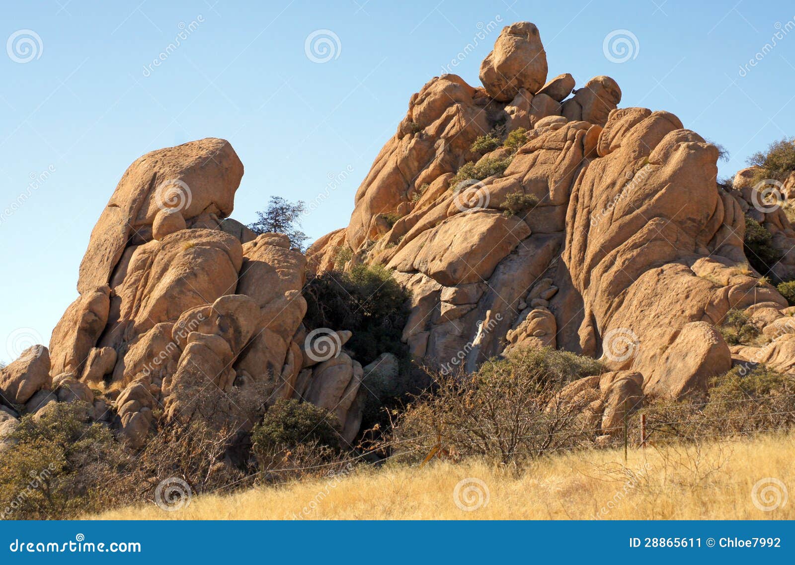 Balancing Rocks stock image. Image of desert, sandstone - 28865611