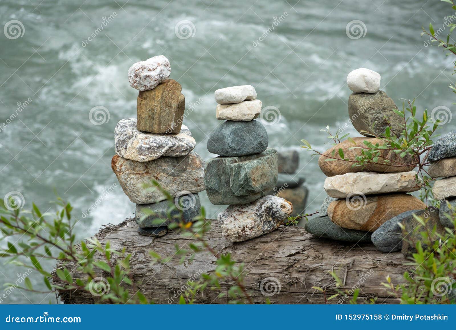 Balancing Stones in Equilibrium Against the Backdrop of a Mountain ...