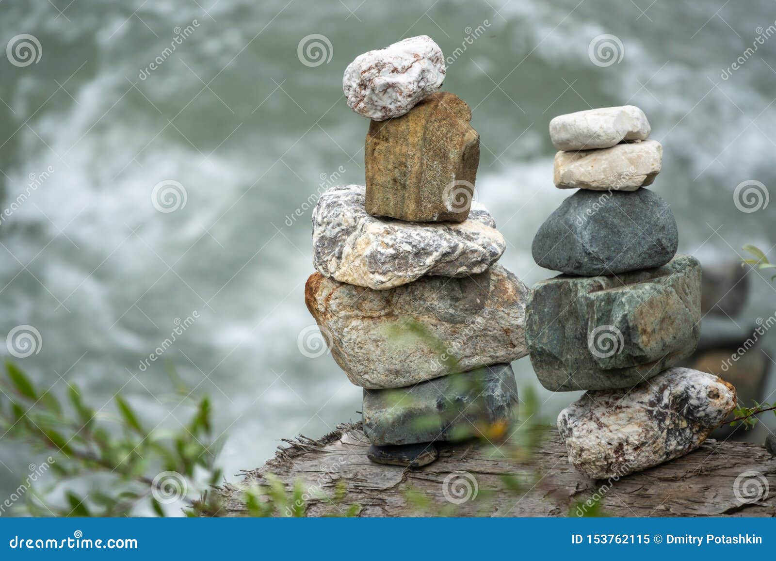Balancing Stones in Equilibrium Against the Backdrop of a Mountain ...