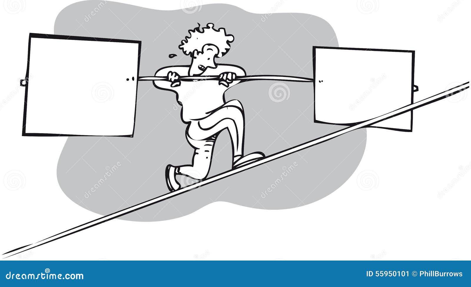 Balancing things stock vector. Illustration of home, ling - 55950101