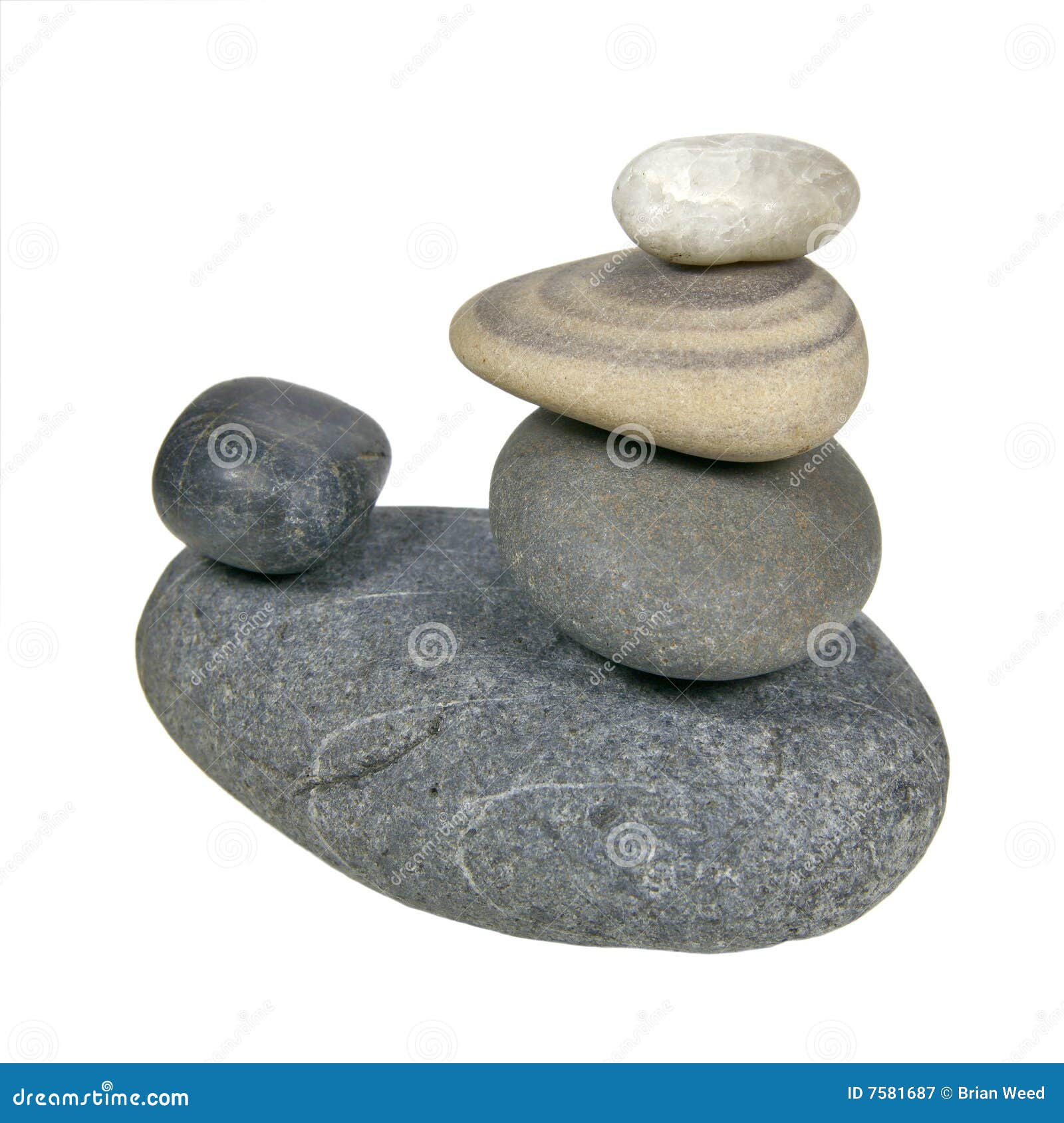 Balancing Zen Stones stock image. Image of relaxation - 7581687