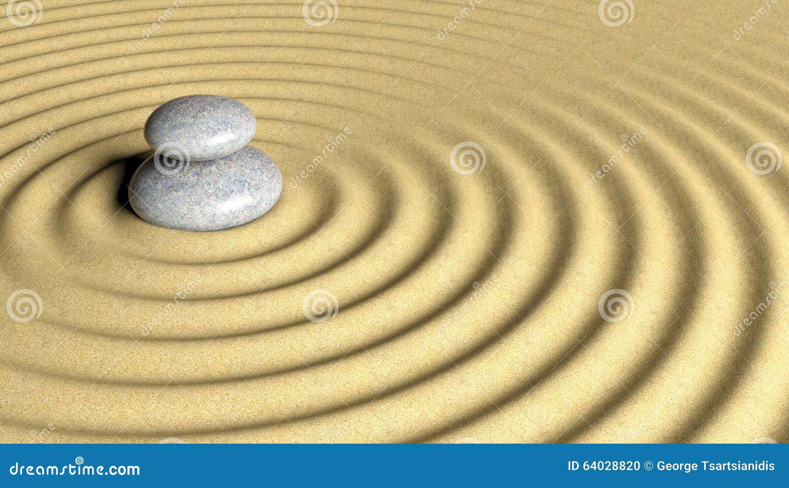 Balancing Zen stones stack stock illustration. Illustration of grey ...