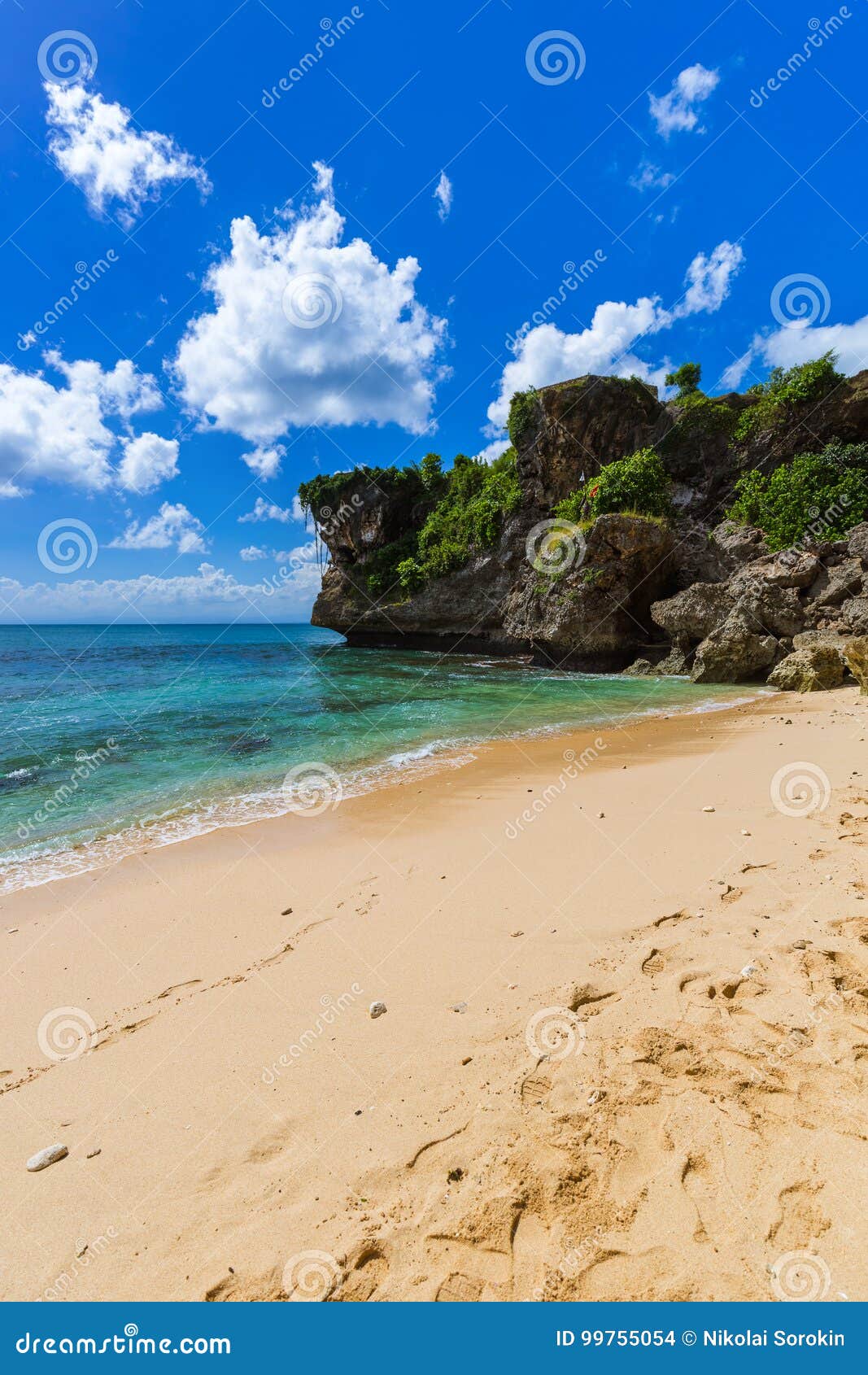 Balangan Strand - Bali Indonesien Arkivfoto - Bild av klippa, korall ...