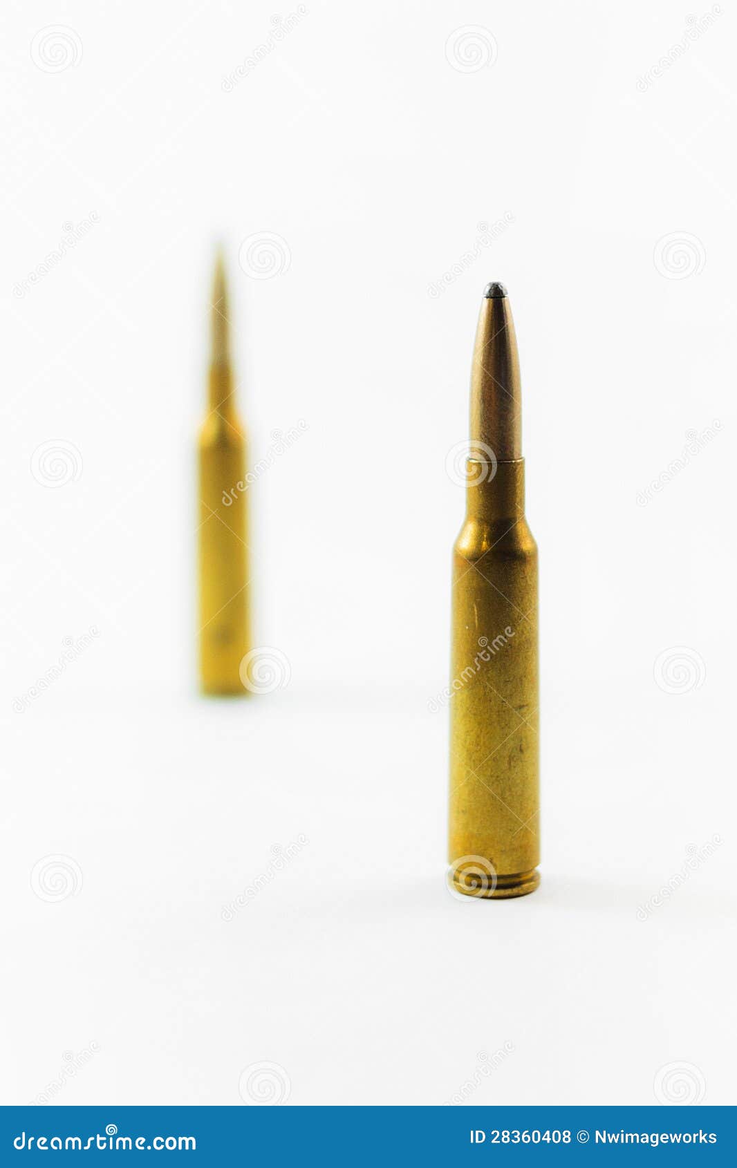 Balas Do Rifle De Mauser 6.5x55 Foto de Stock - Imagem de espingarda ...