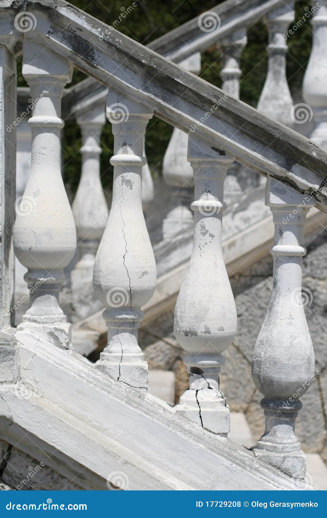 Balaustra barrocco fotografia stock. Immagine di parapetto - 17729208