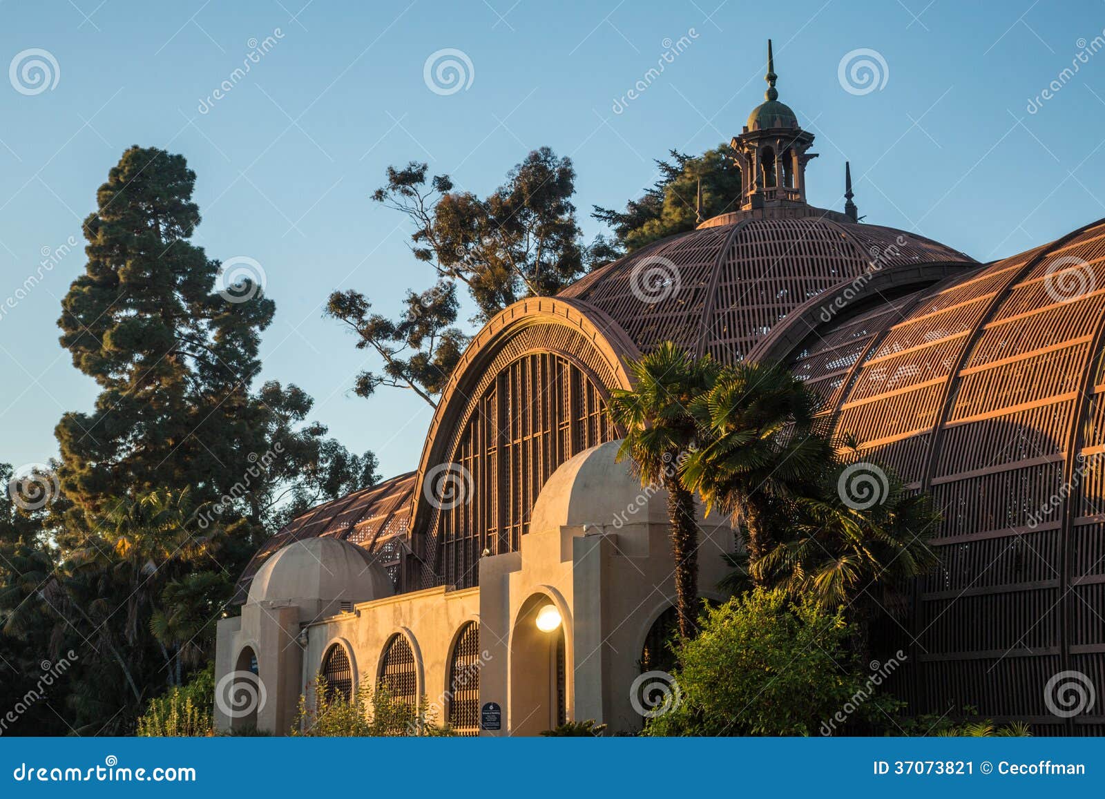 Balboa Park S Botanical Building Stock Image - Image of tourism ...