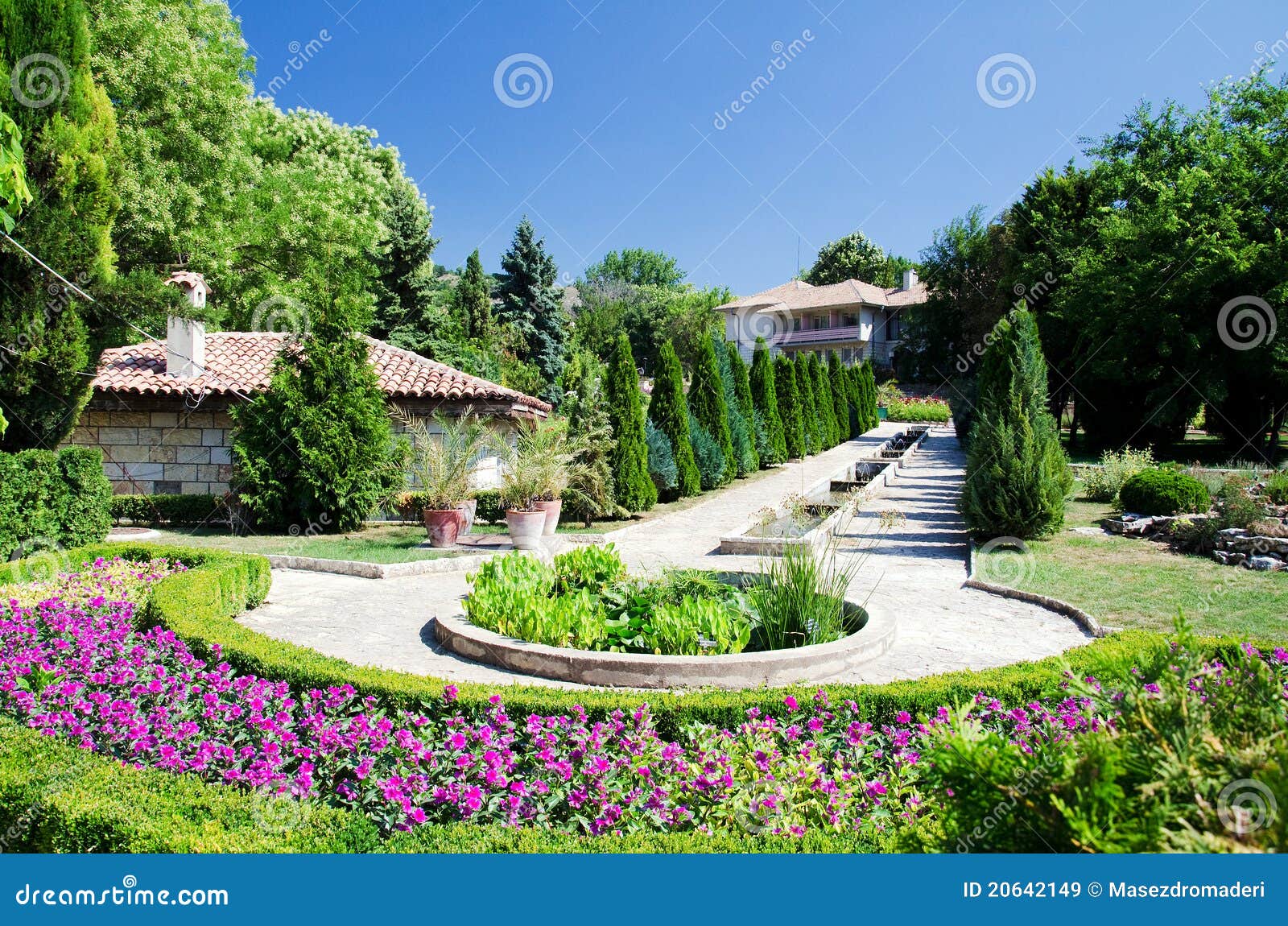 Balchik Botanical Garden stock image. Image of garden - 20642149