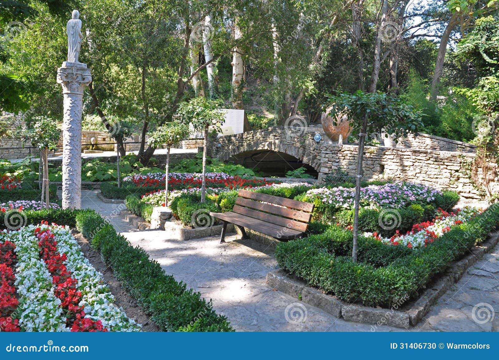 Balchik Botanical garden stock photo. Image of botanical - 31406730