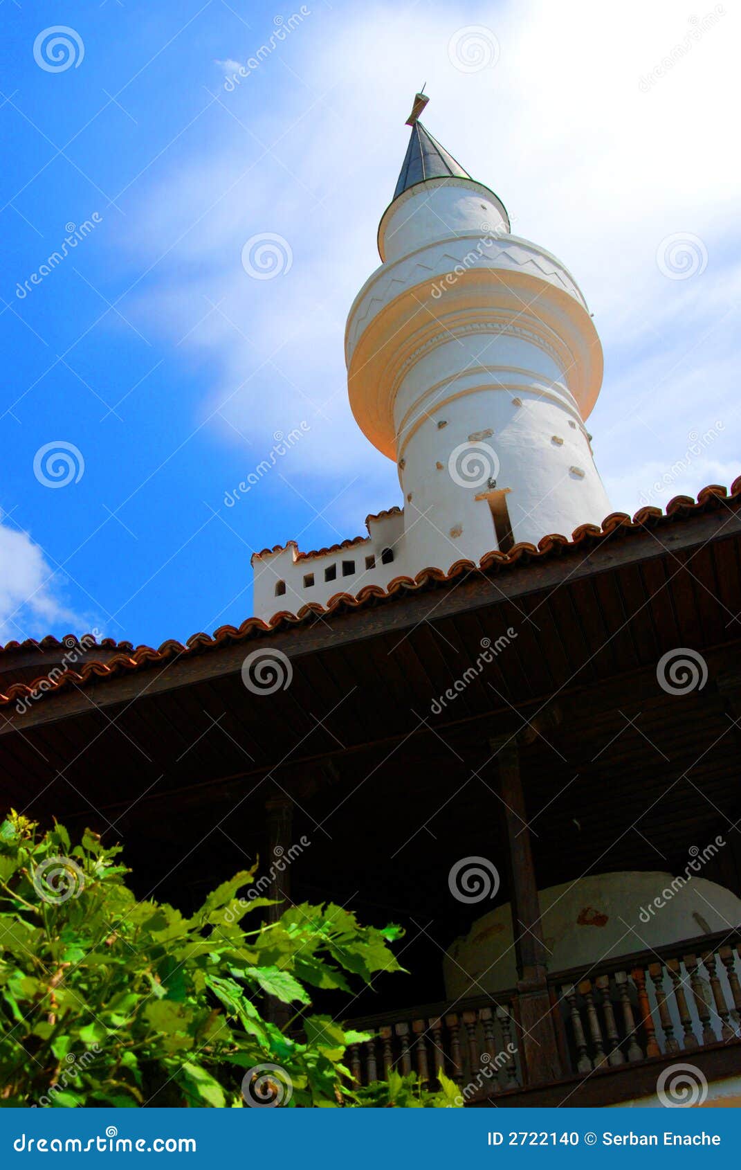 Balchik castle stock photo. Image of tower, building, clouds - 2722140