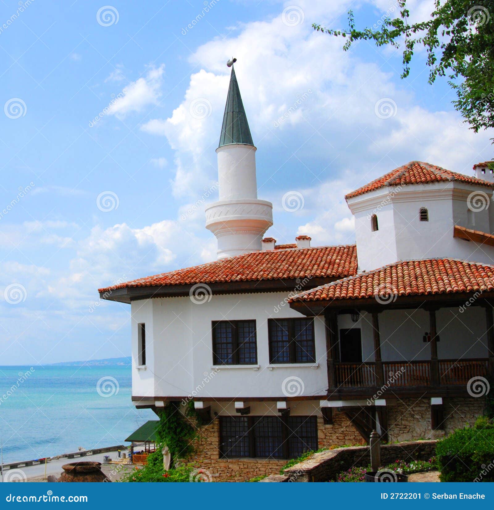 Balchik Palace stock image. Image of tiles, bulgarian - 2722201