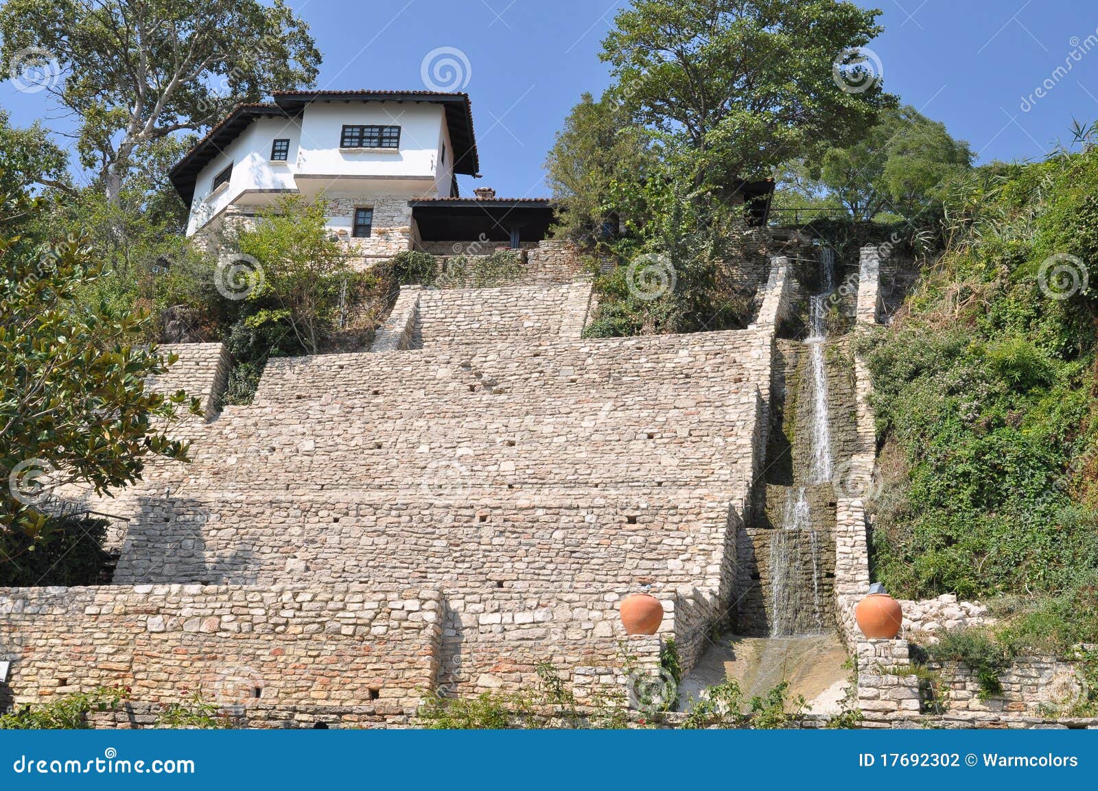 Balchik Palace and Botanical Garden Stock Photo - Image of botanical ...