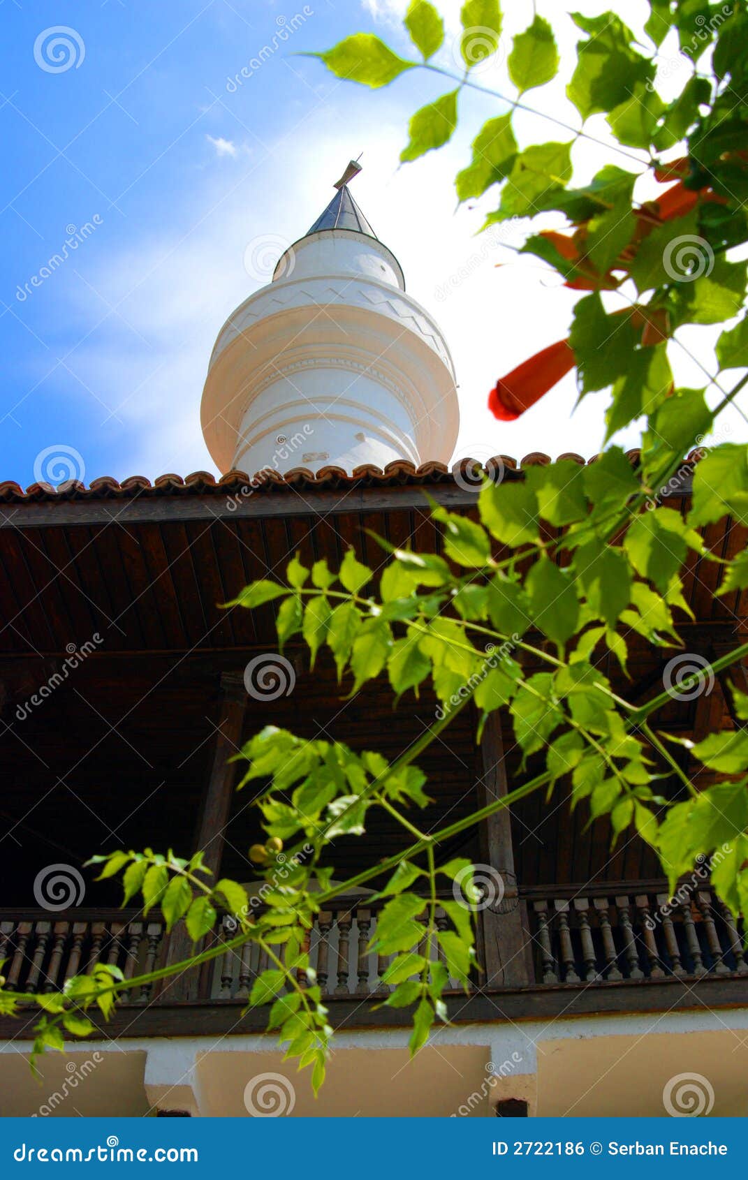 Balcic castle minaret stock photo. Image of landmark, historical - 2722186