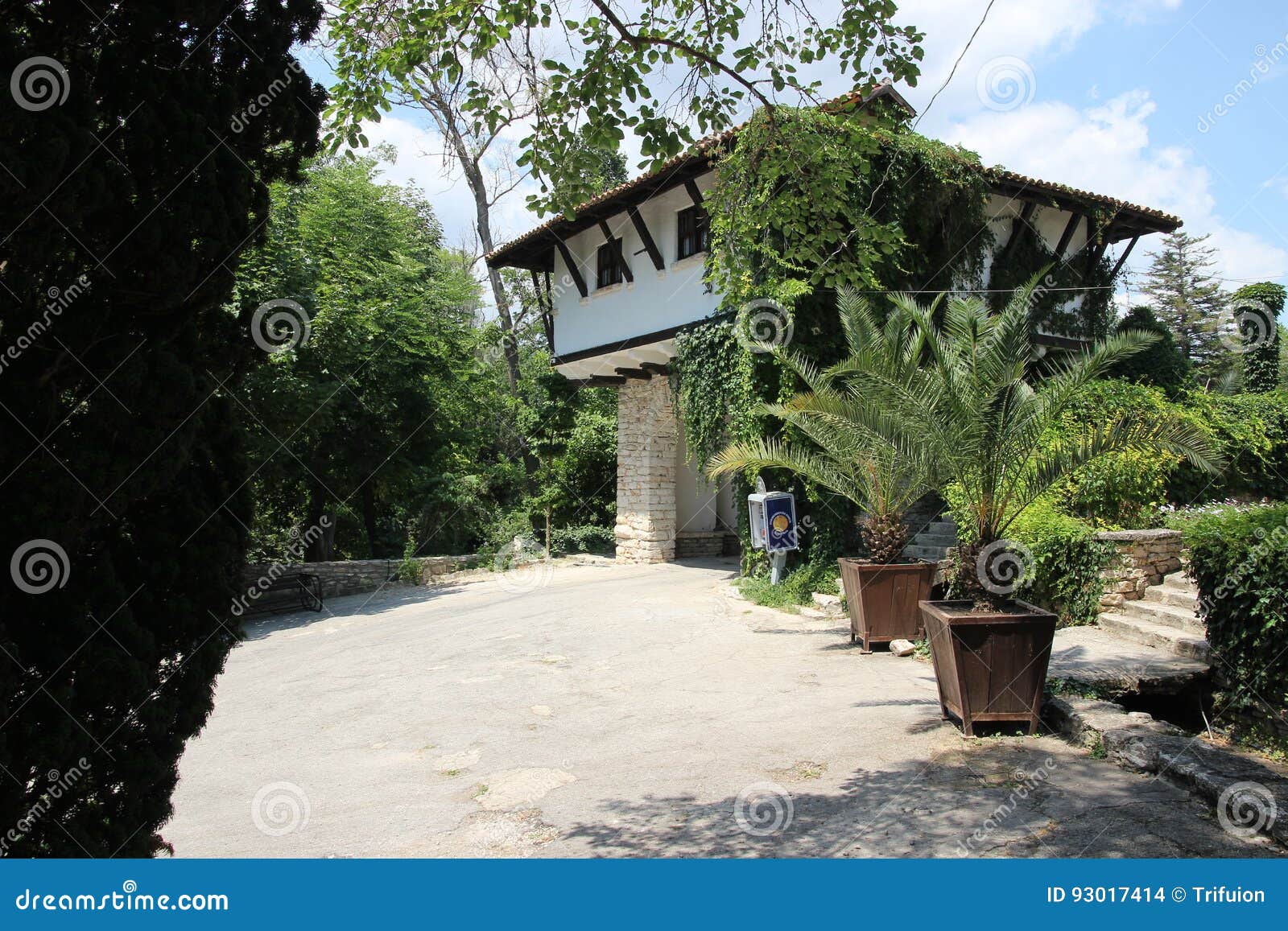 Balcic gardens stock photo. Image of dobruja, summer - 93017414
