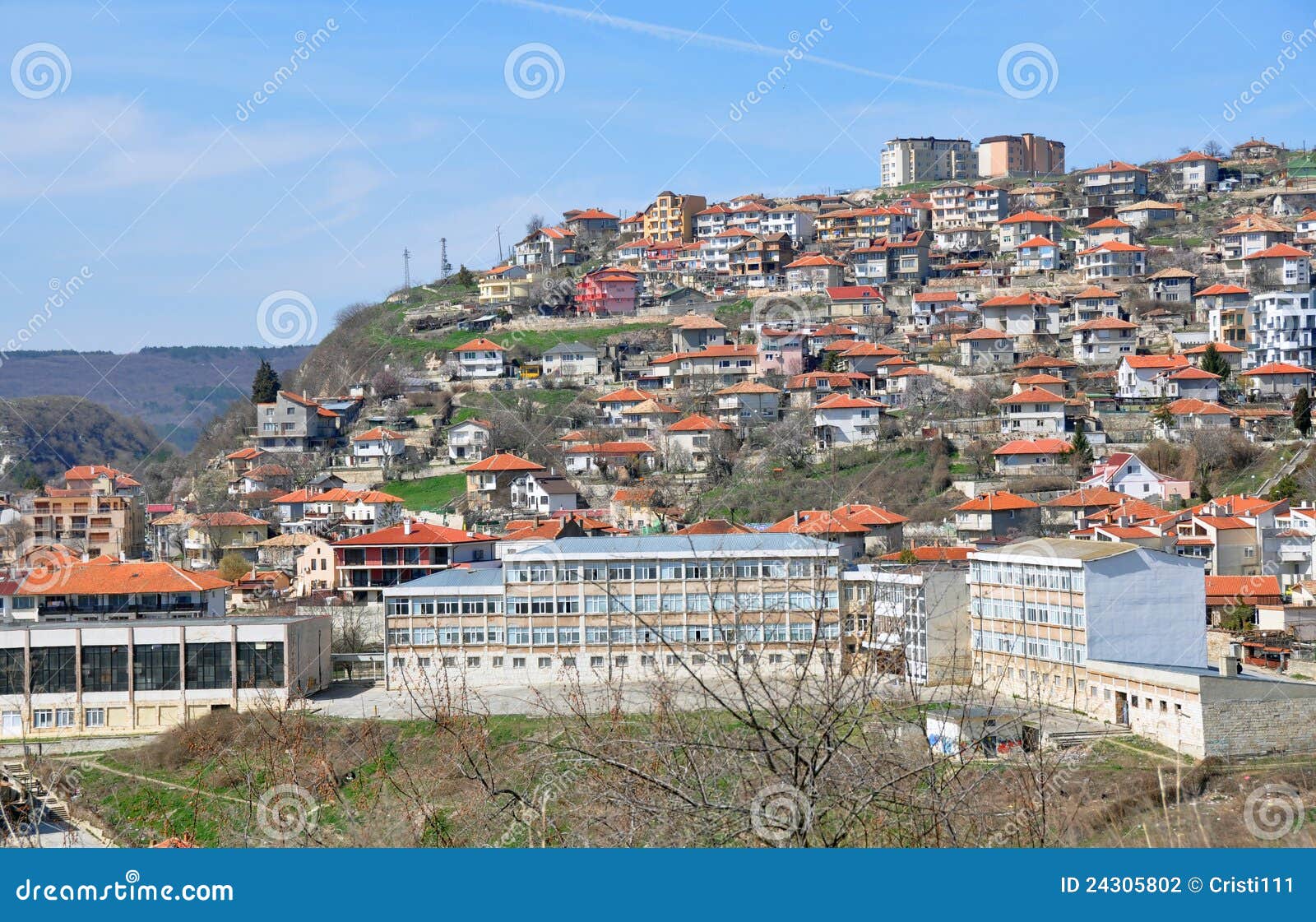 Balcik city roofs stock photo. Image of bulgaria, queen - 24305802