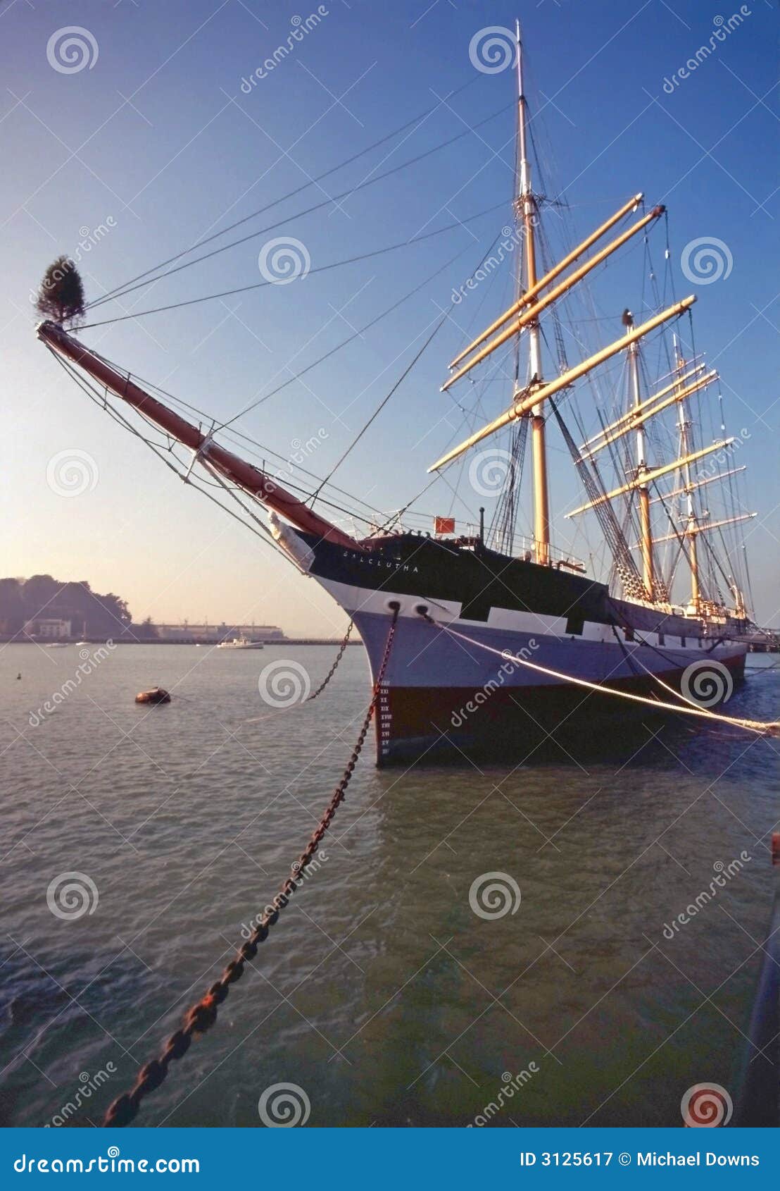 The Balclutha stock image. Image of pier, francisco, sailing - 3125617