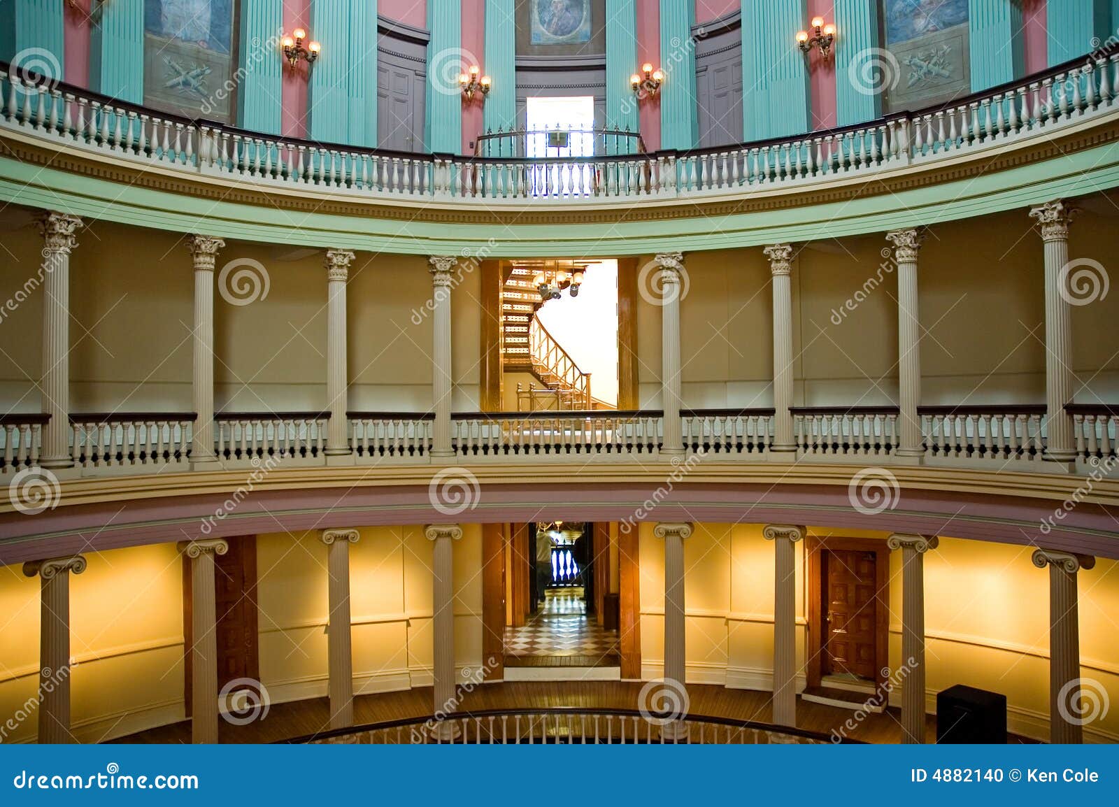 Balconies stock photo. Image of courtroom, inside, luxury - 4882140
