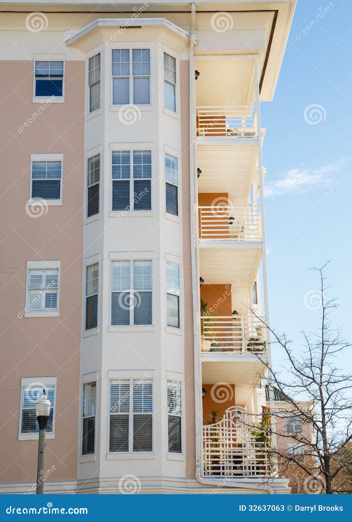 Balconies and Bay Windows stock image. Image of architecture - 32637063