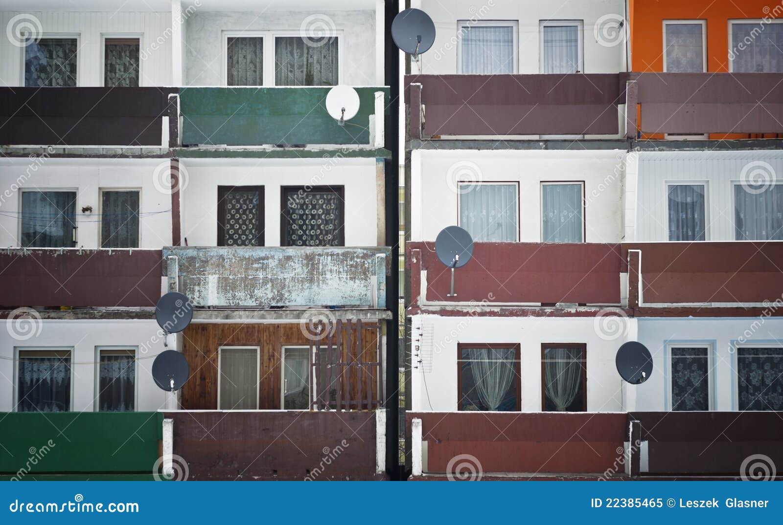 Balconies in Buildings Texture Stock Image - Image of sales, exterior ...
