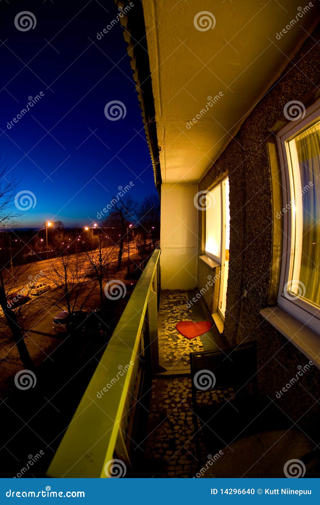 Balcony stock photo. Image of building, apartment, view - 14296640